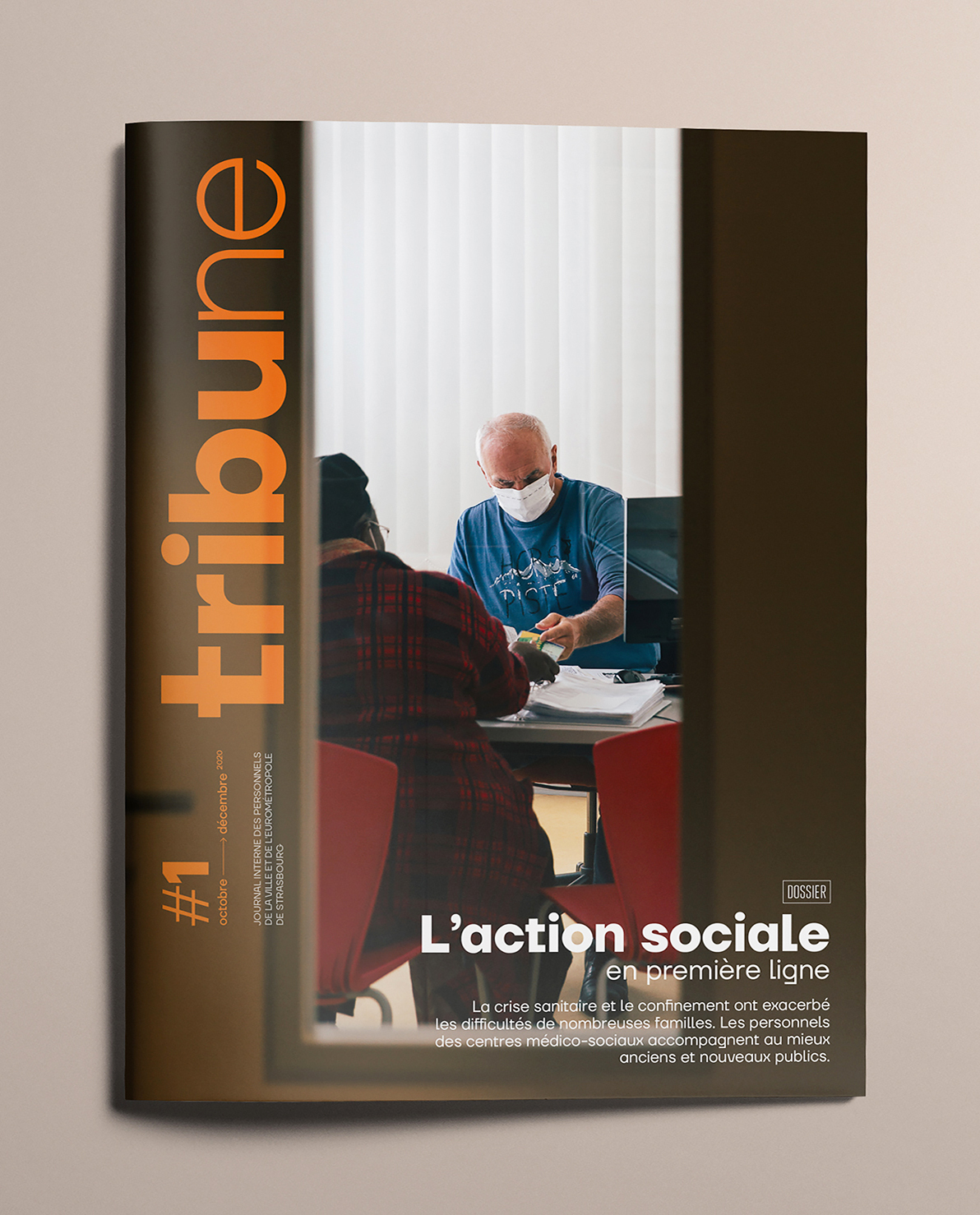 Tribune Magazine • Slogan graphiste freelance